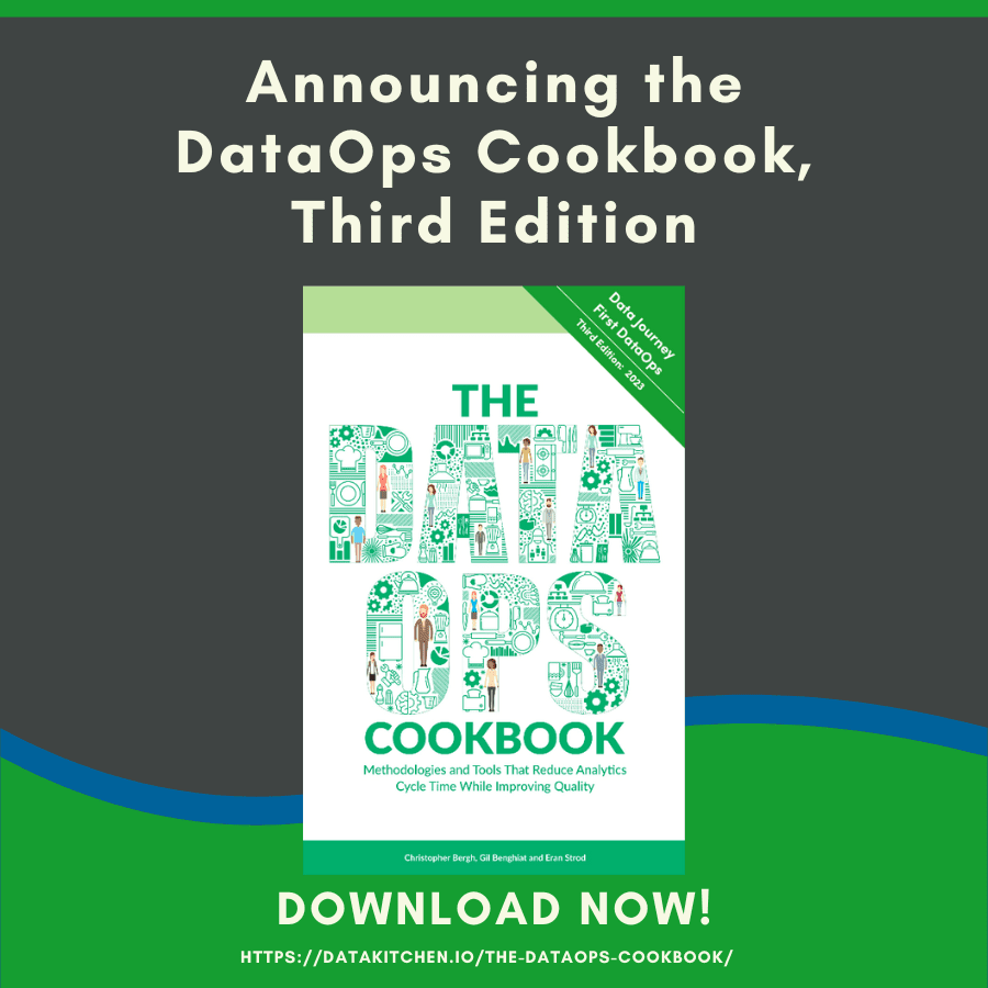 Announcing the DataOps Cookbook, Third Edition | DataKitchen Announcing the DataOps Cookbook, Third Edition | DataKitchen